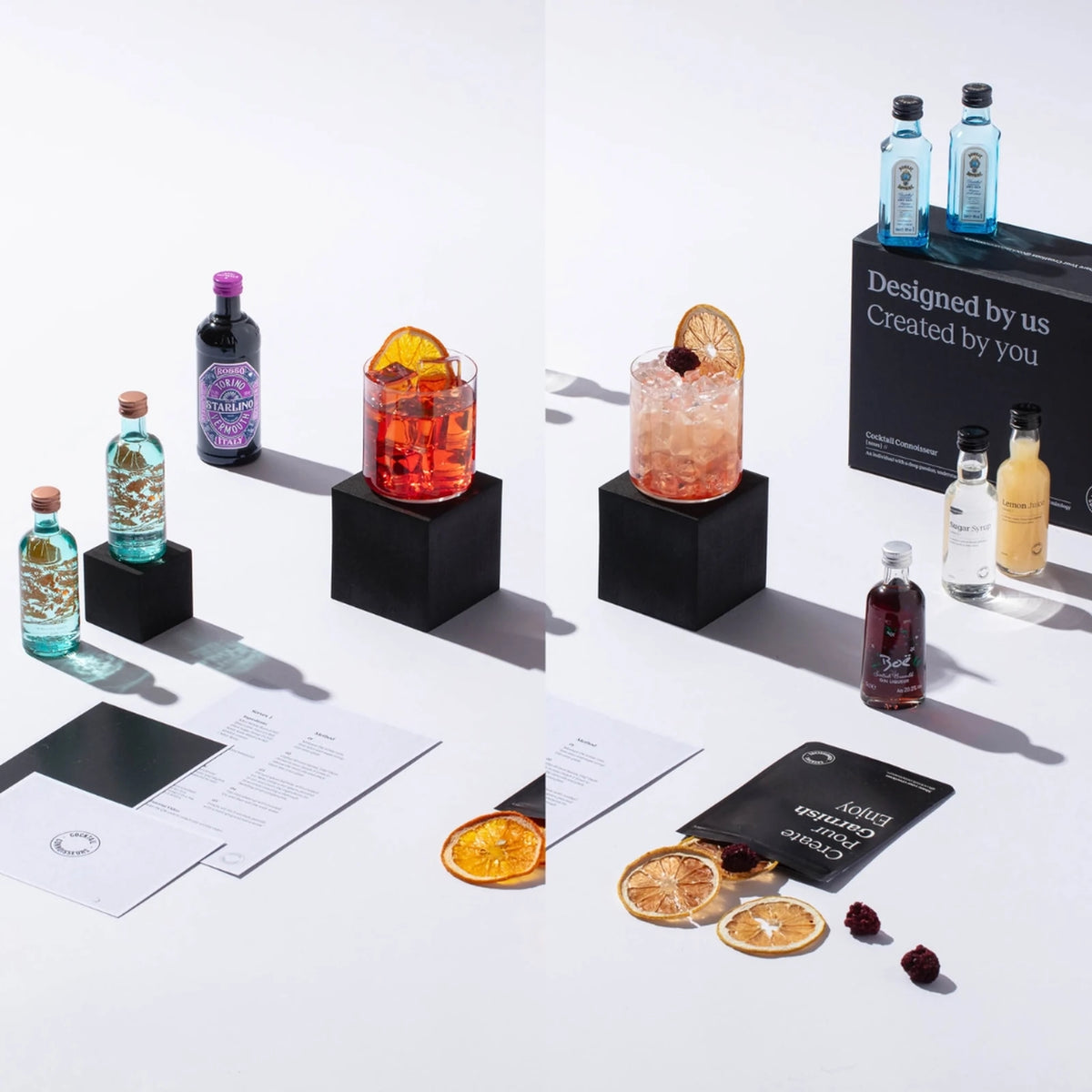 Gin Bramble & Negroni Gift Set | Cocktail Connoisseurs